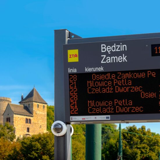 Platform display LED RGB - Dysten