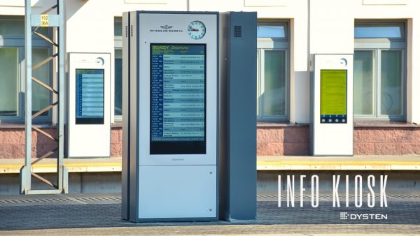 How do we create info kiosks for railway stations and platforms? - Dysten