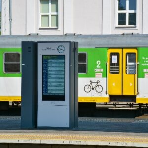 Customer Information Screens in train stations